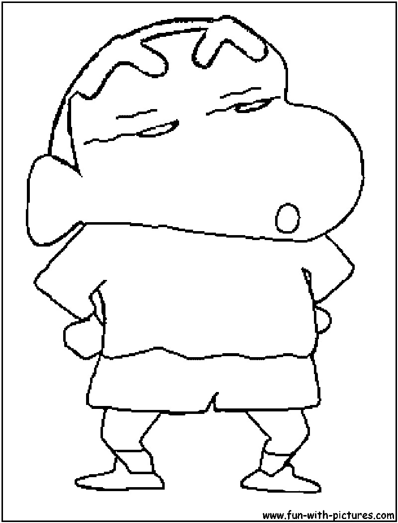Family based adventures of a little boy Shinchan 20 Shinchan cloring ...