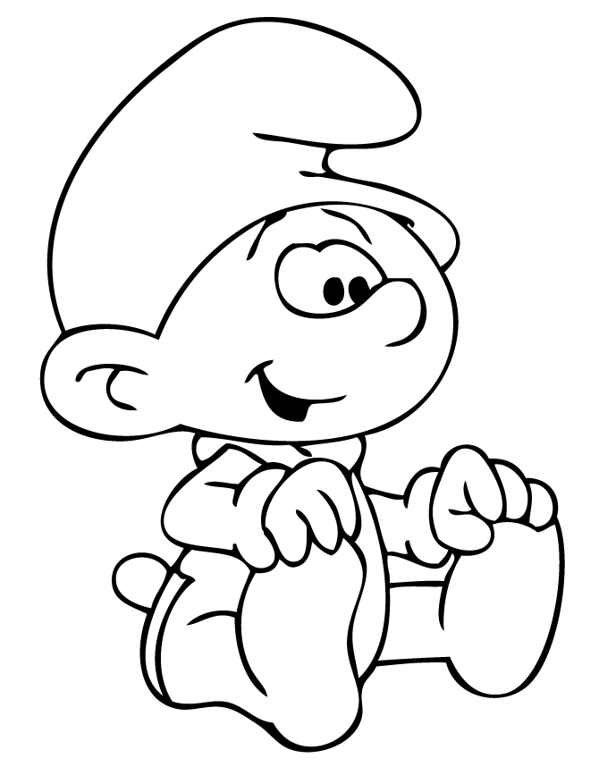 the-smurfs coloring pages by grayson – Free Printables